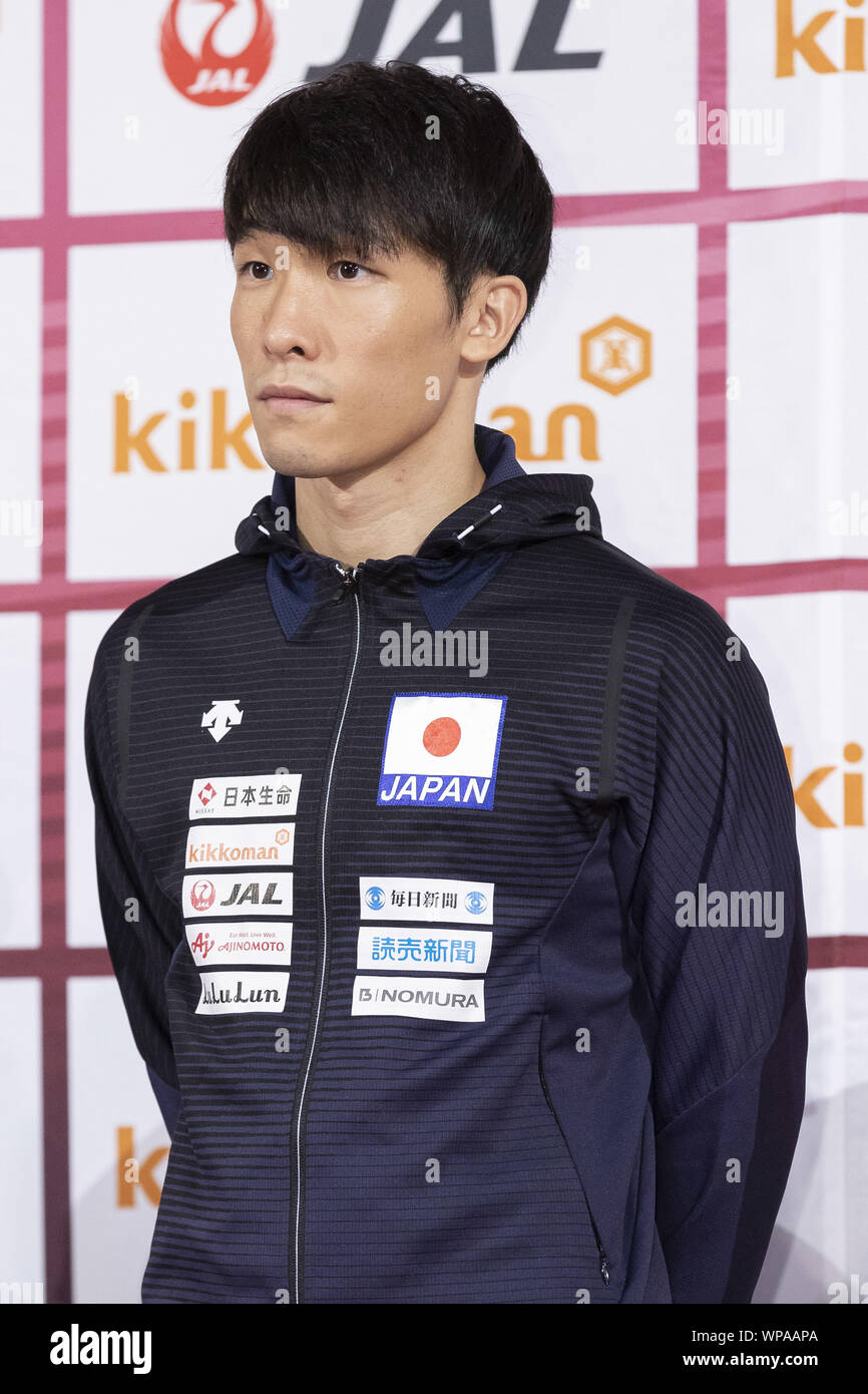 Tokyo, Japan. 8th Sep, 2019. Hiroto Gomyo (Japan) gold medalist of the ...