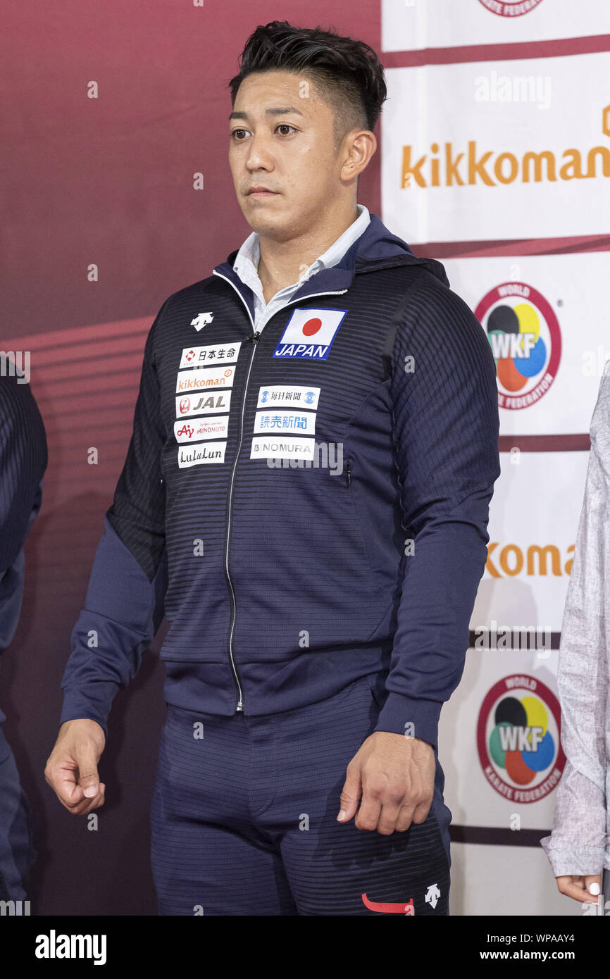 Tokyo, Japan. 8th Sep, 2019. Ryo Kiyuna (Japan) gold medalist of the ...