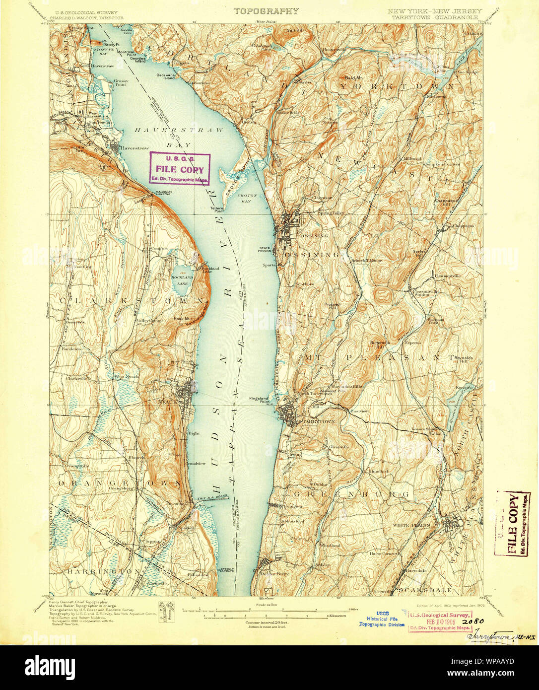 Map of tarrytown hi-res stock photography and images - Alamy