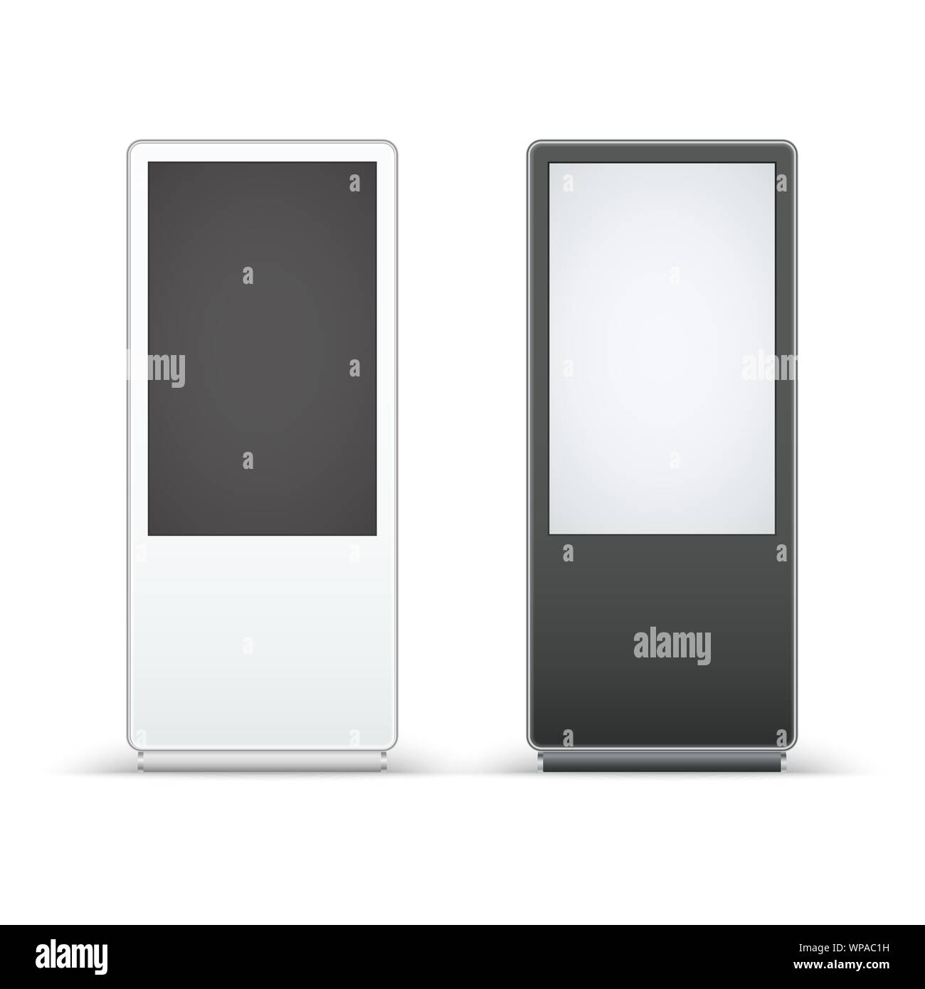 Outdoor digital signage Stock Vector Images - Alamy