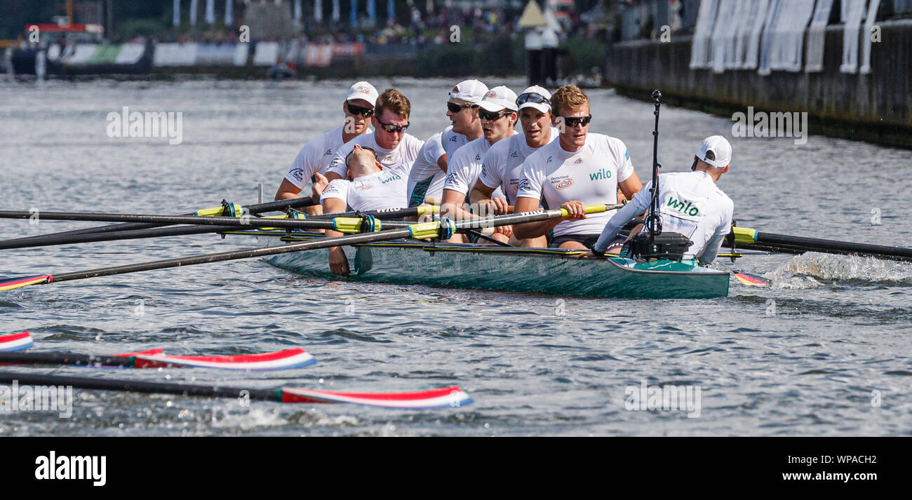Nord Ostsee Kanal, Germany. 08th Sep, 2019. Christopher Reinhardt (3vl ...