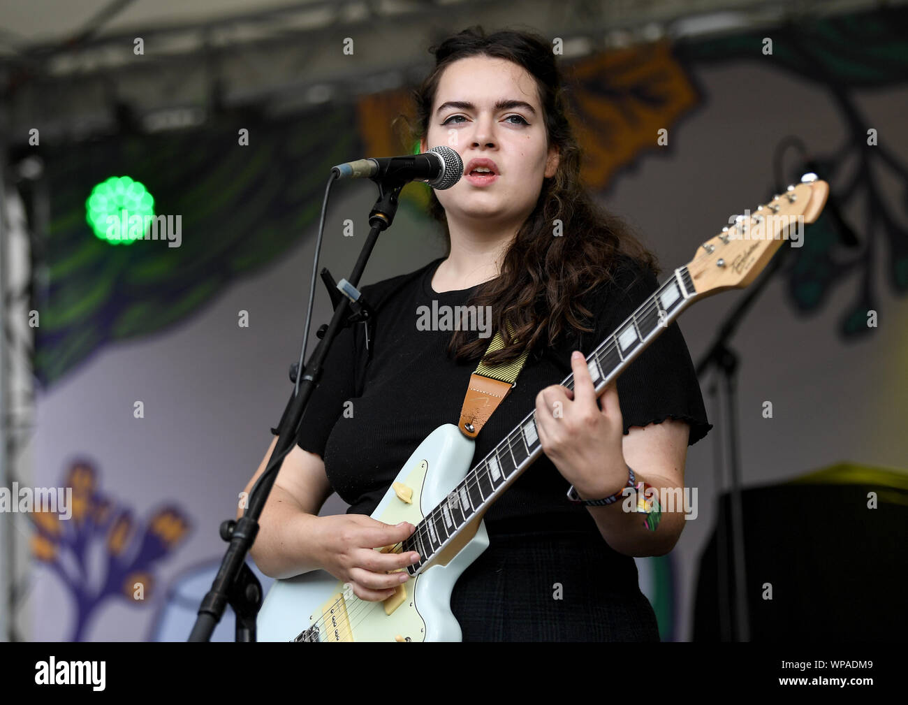 Berlin, Germany. 08th Sep, 2019. Ilgen-Nur only stands on stage at the ...