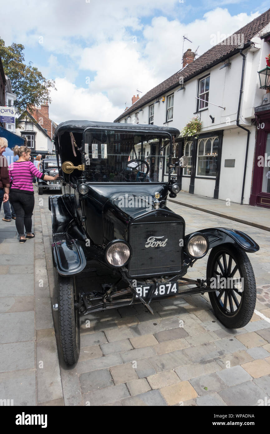 Model T ford car 1940's weekend Bailgate, Lincoln Lincolnshire 2019 ...