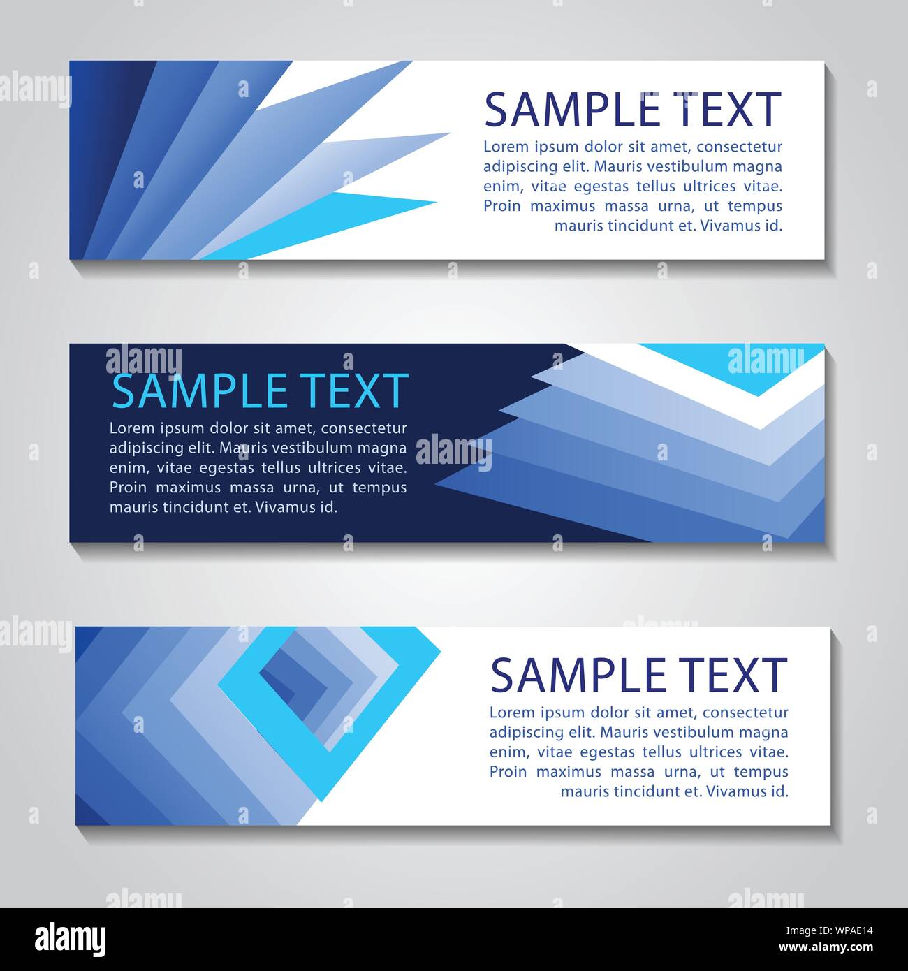 blue white color banner,for design website and adapt to background and ...