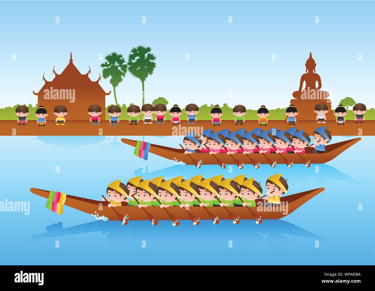 South indian scenery Stock Vector Images - Alamy