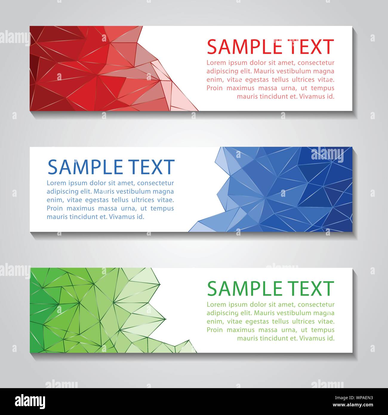 Red low poly grid triangle hi-res stock photography and images - Alamy