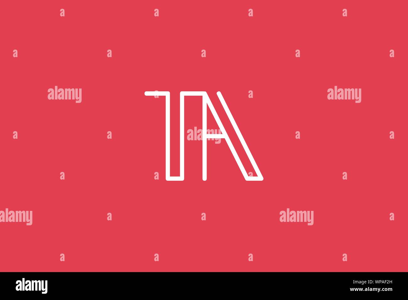 Ta letter hi-res stock photography and images - Alamy