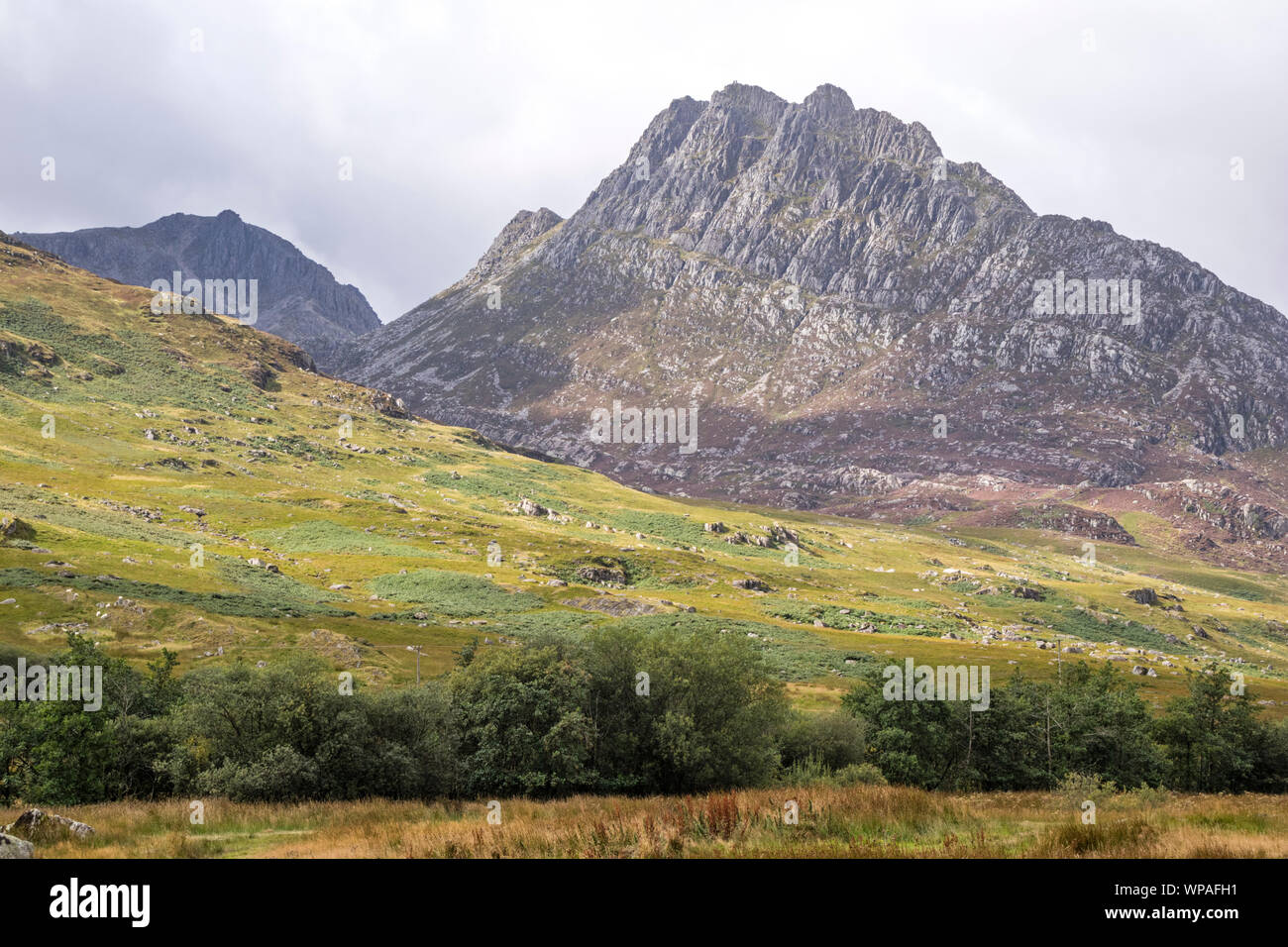 Ogwen valley snowdonia north wales uk landscape hi-res stock ...