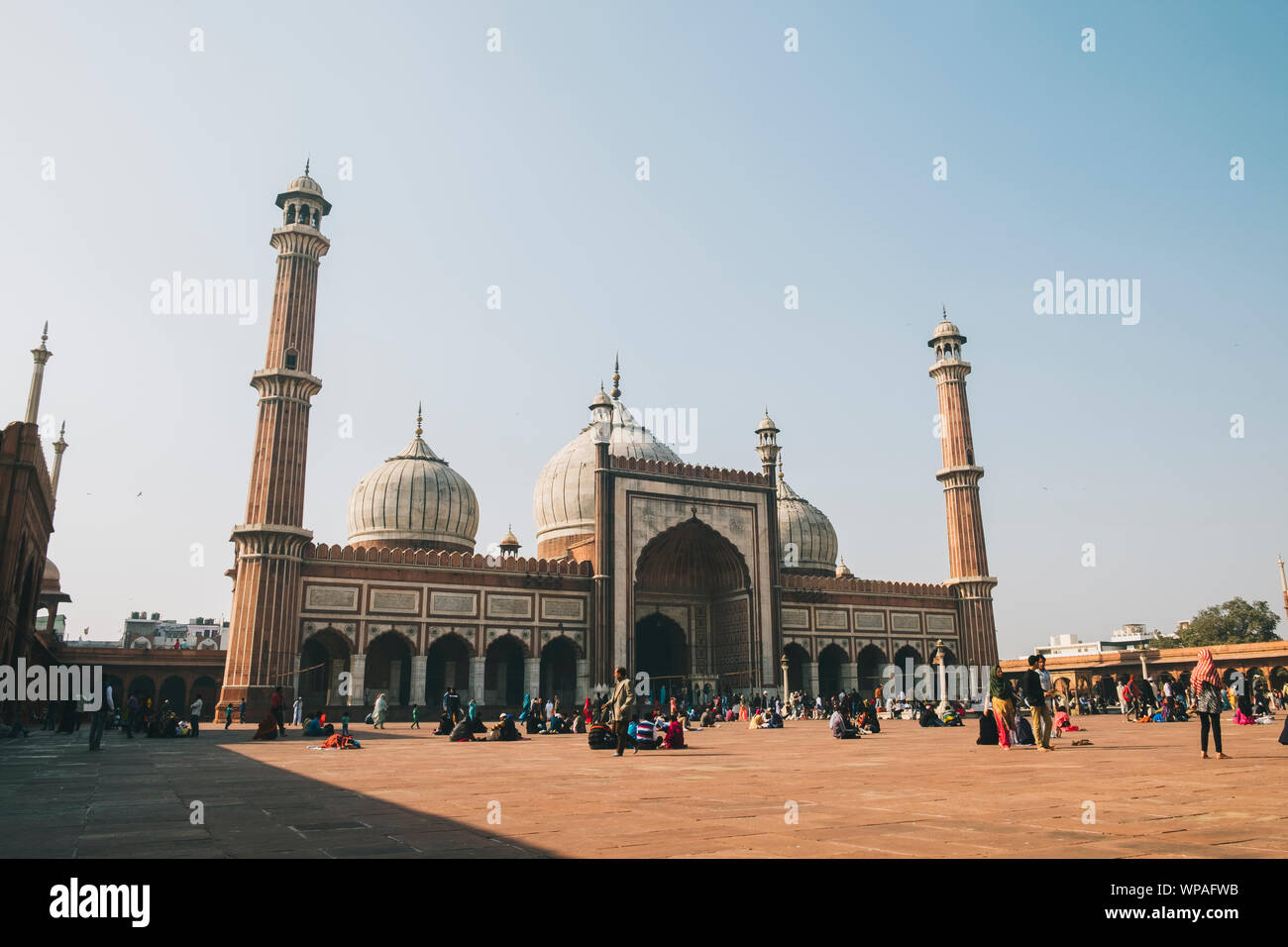 Jama Masjid Mosque, Delhi, India Stock Photo - Alamy