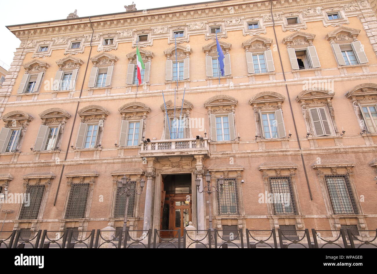 Palazzo Madama Senate of the Italian Republic building Rome Italy Stock ...