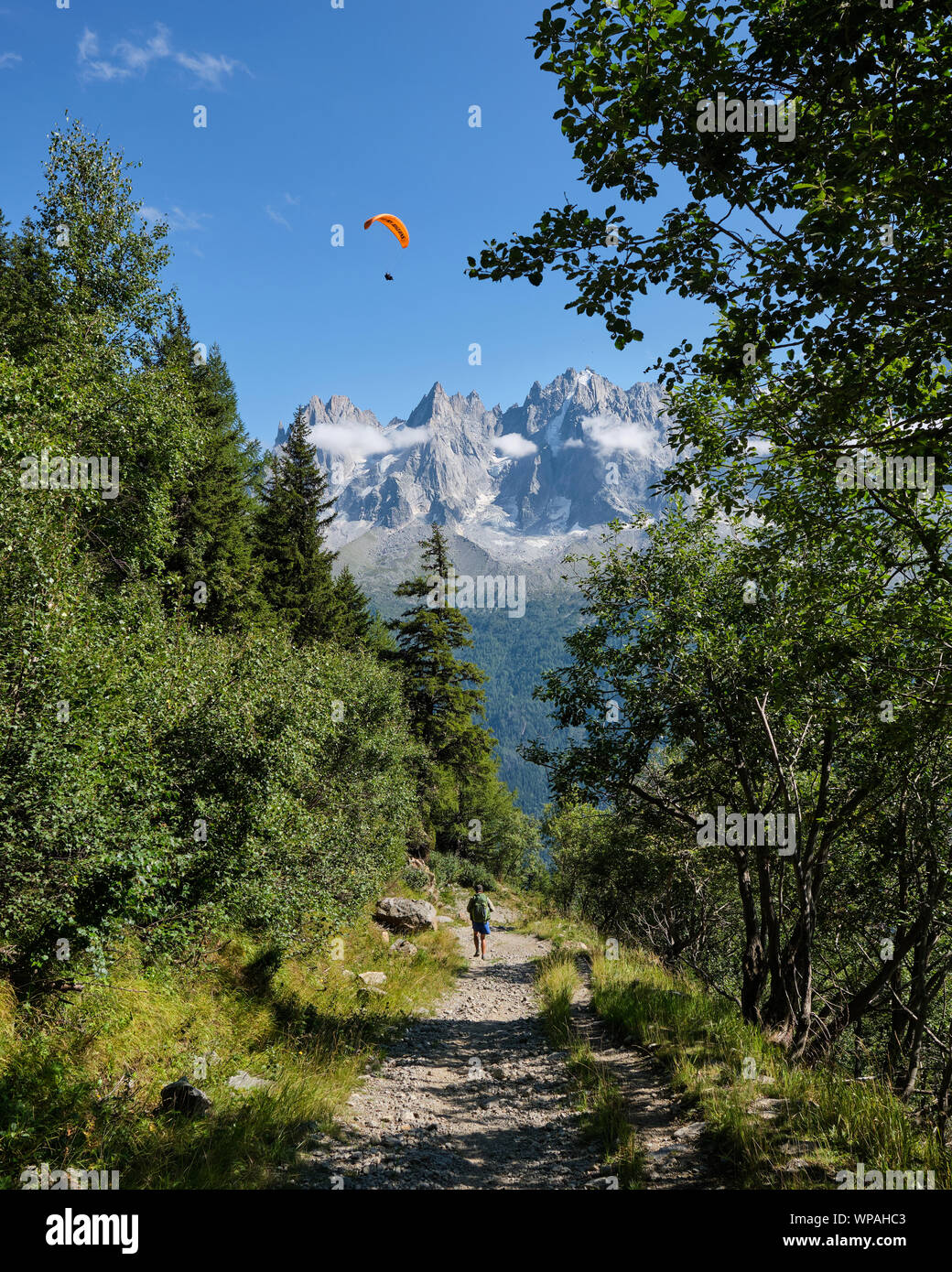 Chamonix summer hi-res stock photography and images - Alamy