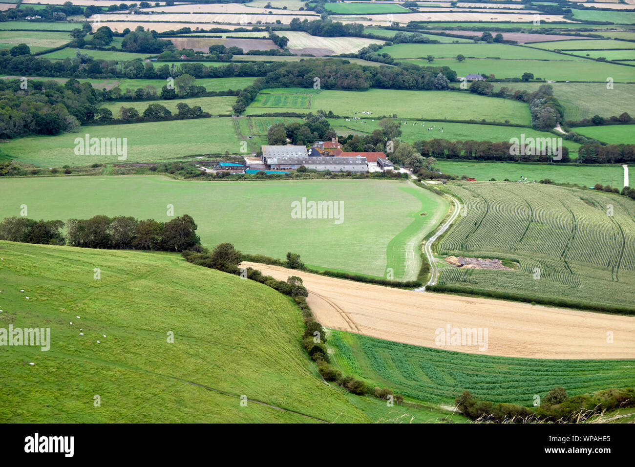 Agricultural farm landscapes hi-res stock photography and images - Alamy