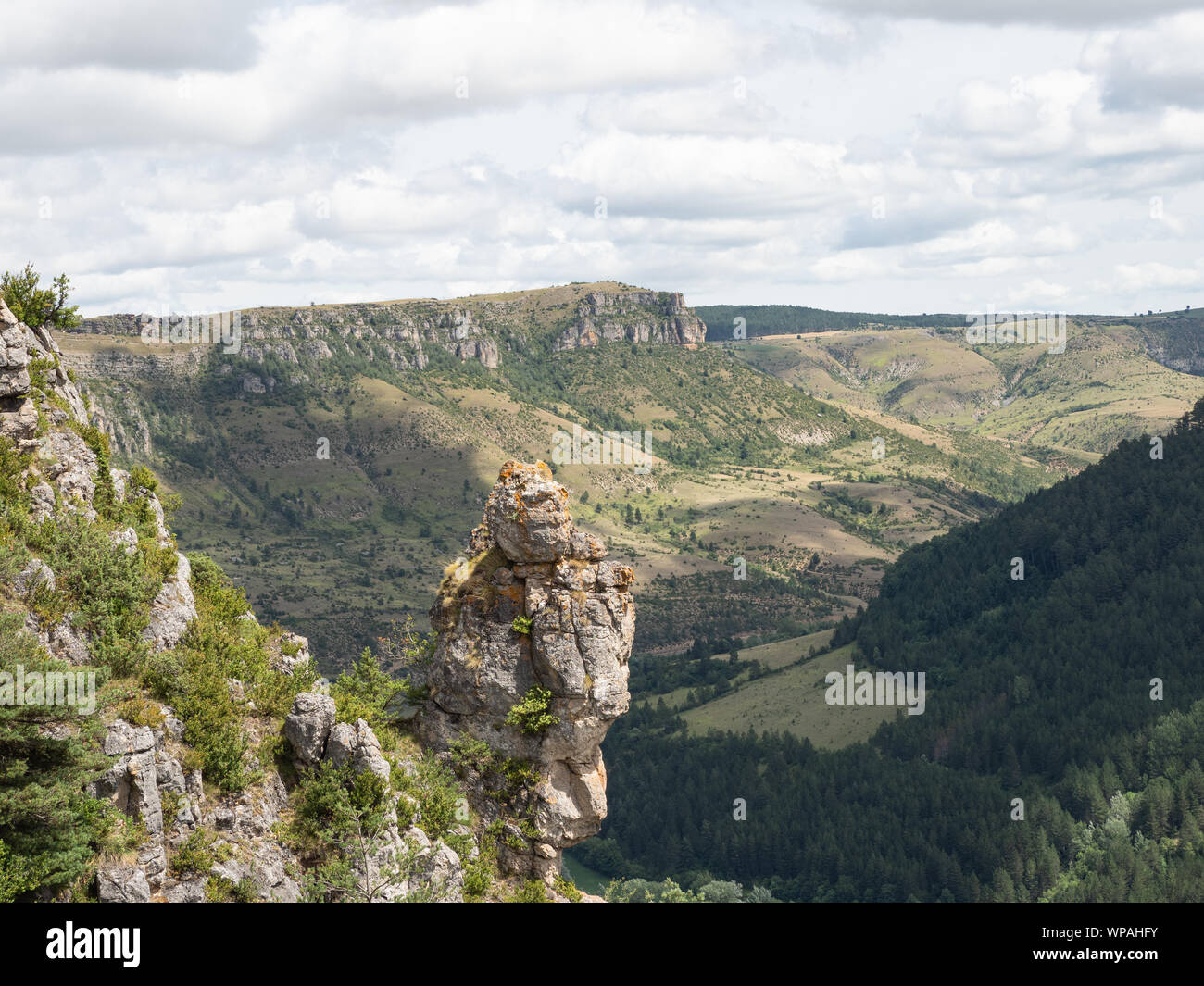 Tarn Gorge Cevennes France Stock Photo - Alamy