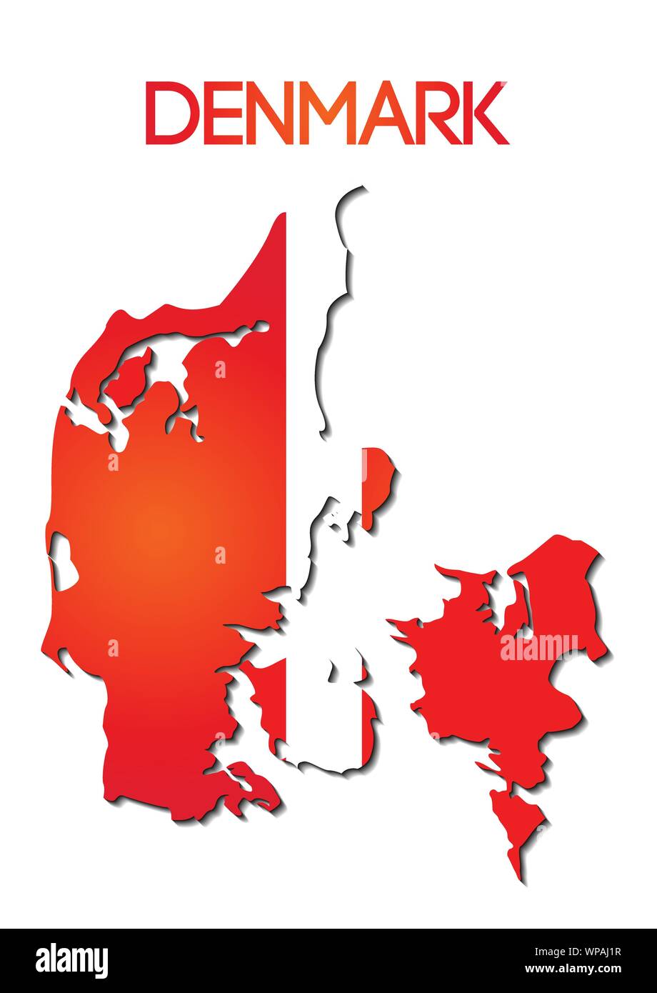 national flag color in map gradient design Stock Vector Image & Art - Alamy