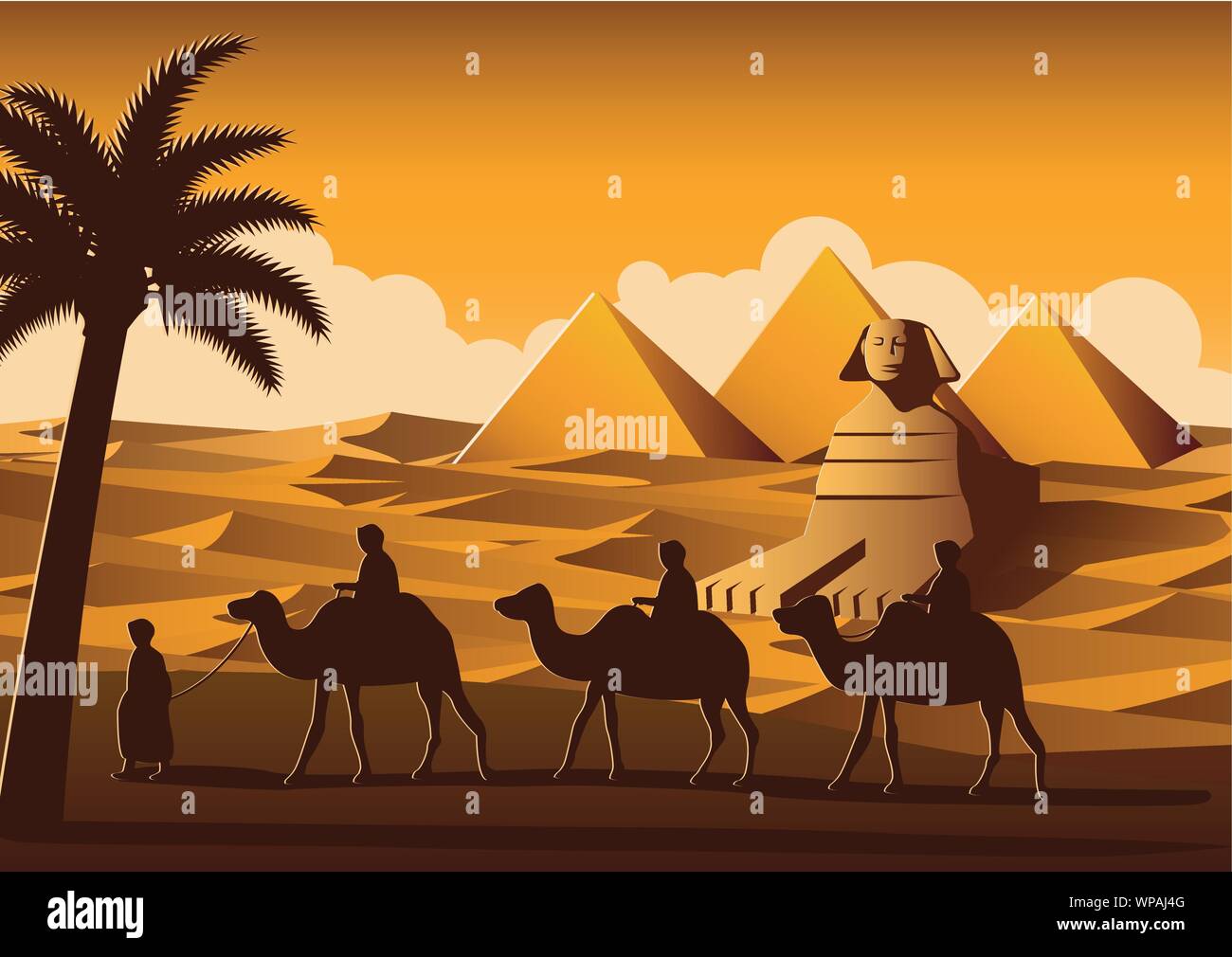 Camel pass Stock Vector Images - Alamy