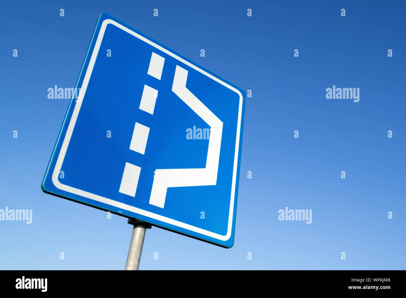 Use hard shoulder sign hi-res stock photography and images - Alamy