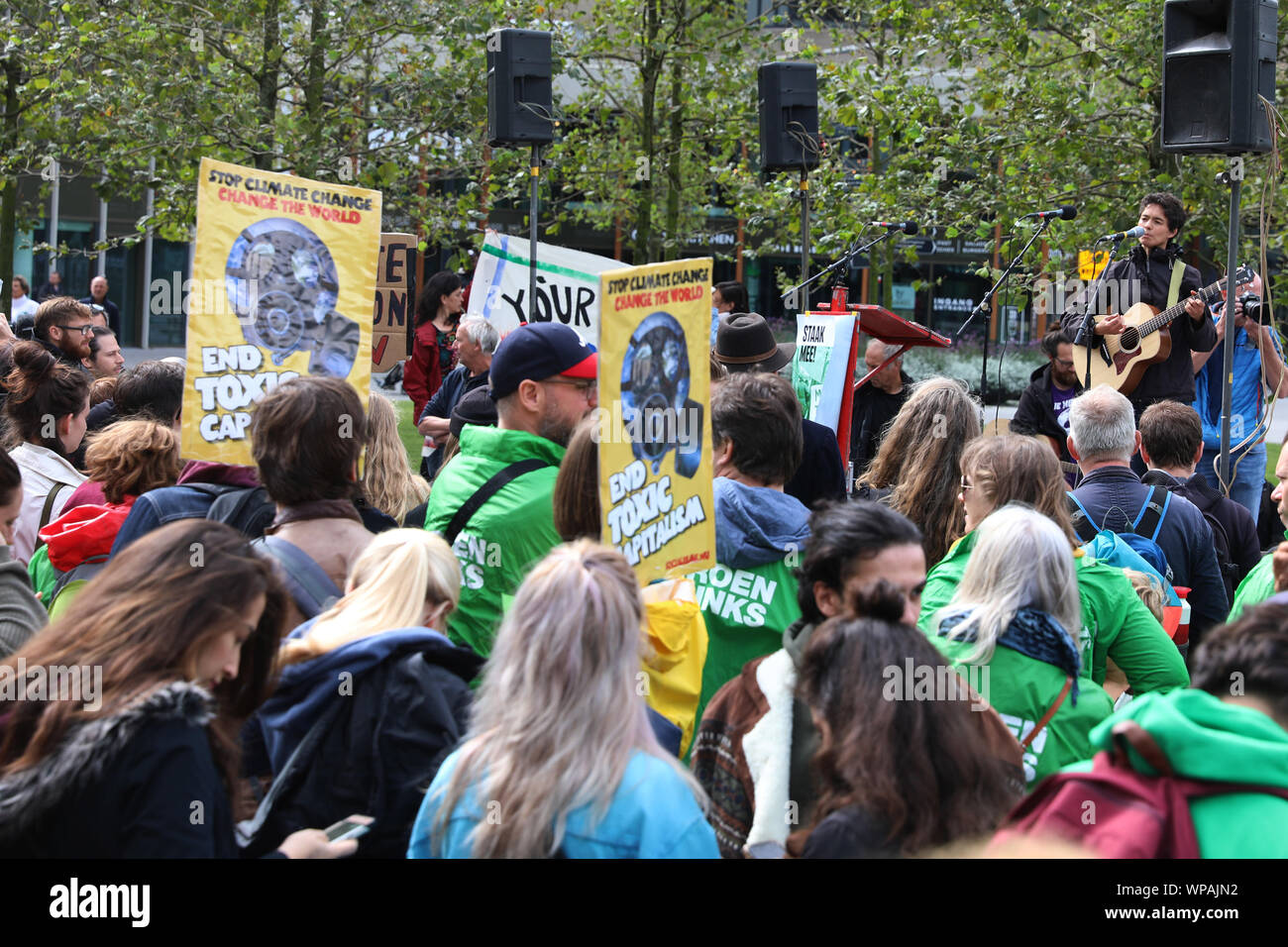 Rotterdam protest hi-res stock photography and images - Alamy