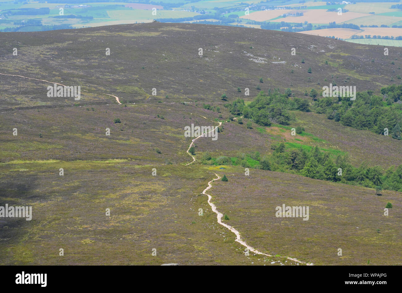 Bennachie summit panoramic aberdeenshire hi-res stock photography and ...