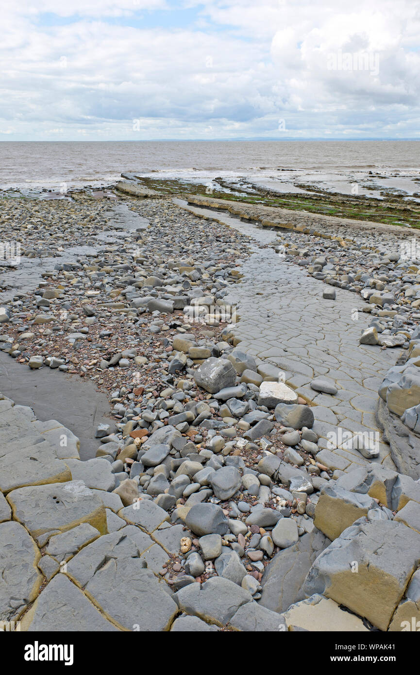 Kilve Beach, Somerset, England Stock Photo - Alamy