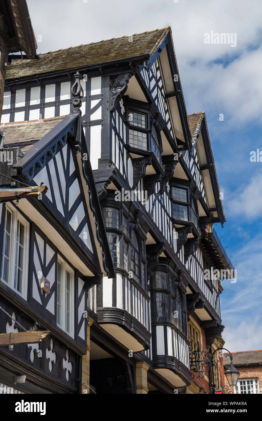 Timber house, Chester Stock Photo - Alamy