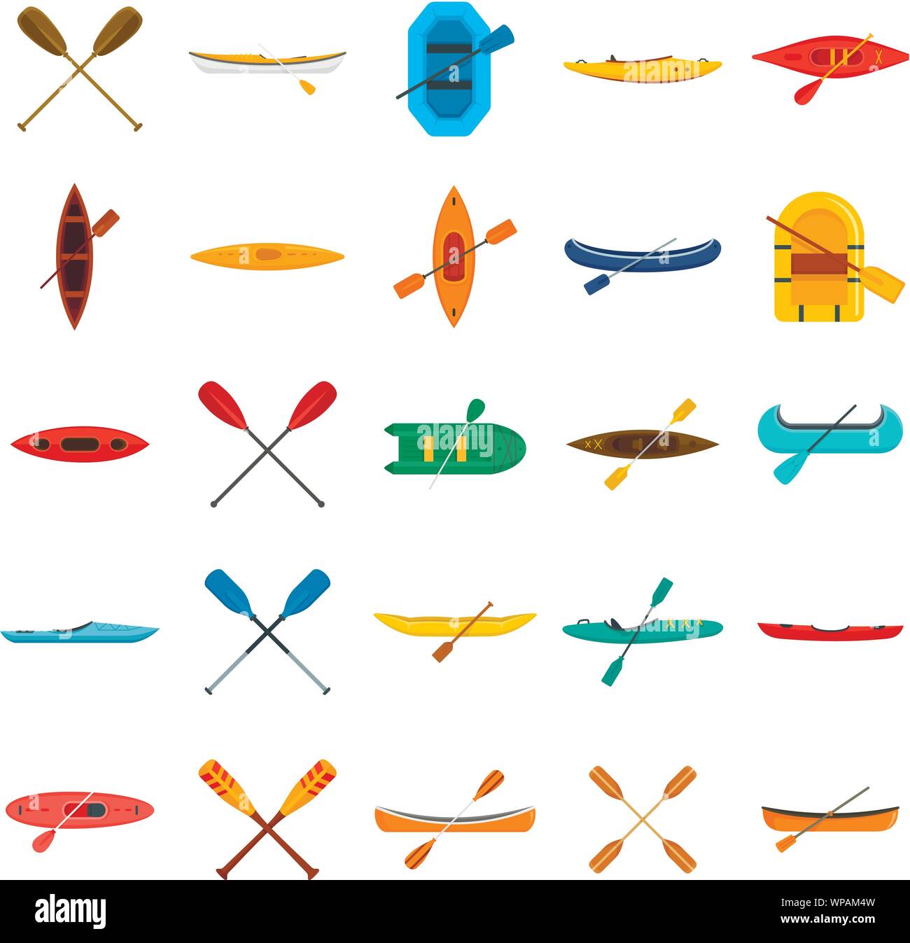 Canoe Kayak Cut Out Stock Images & Pictures - Alamy