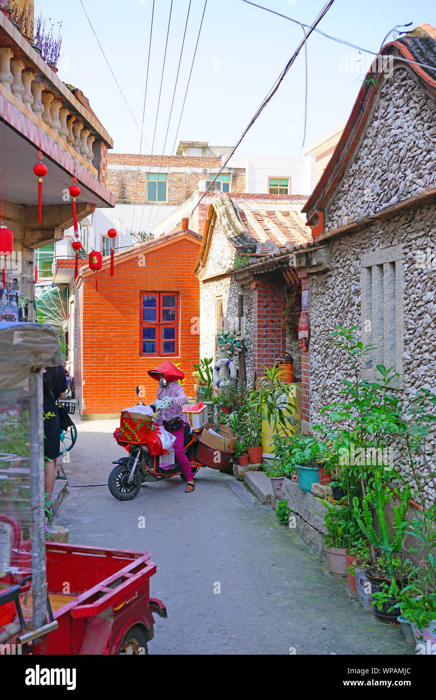 QUANZHOU, CHINA –15 JUN 2019- View of a traditional cultural relic ...