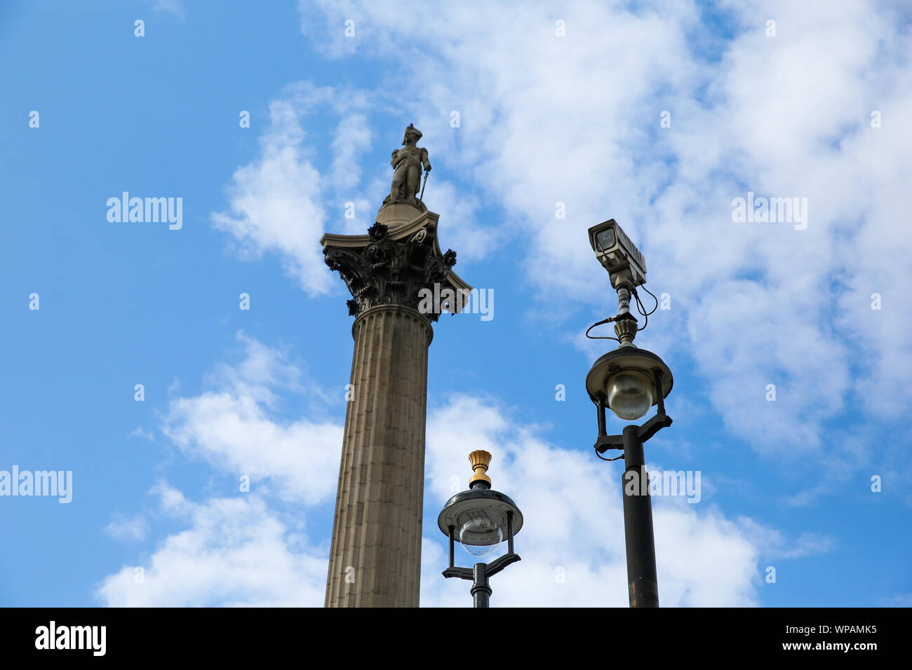September 7, 2019, London, United Kingdom: CCTV surveillance cameras in ...