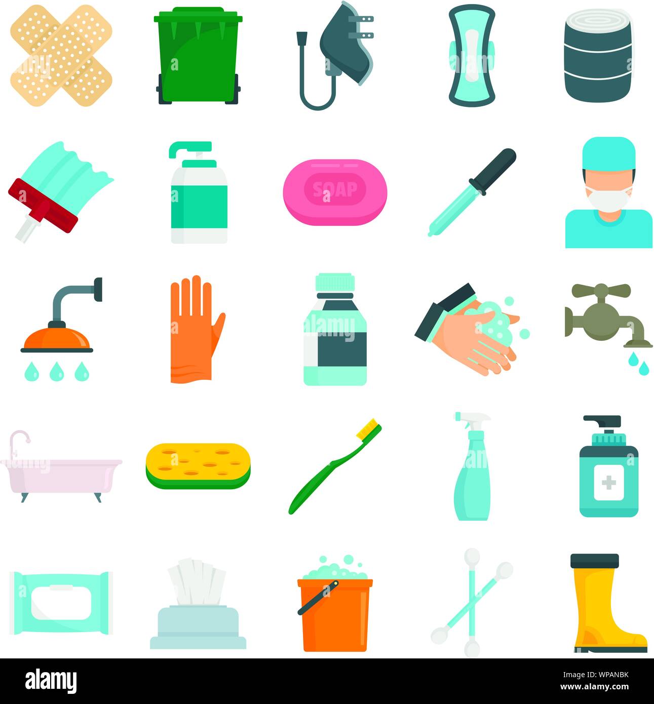 Sanitation Stock Vector Images - Alamy