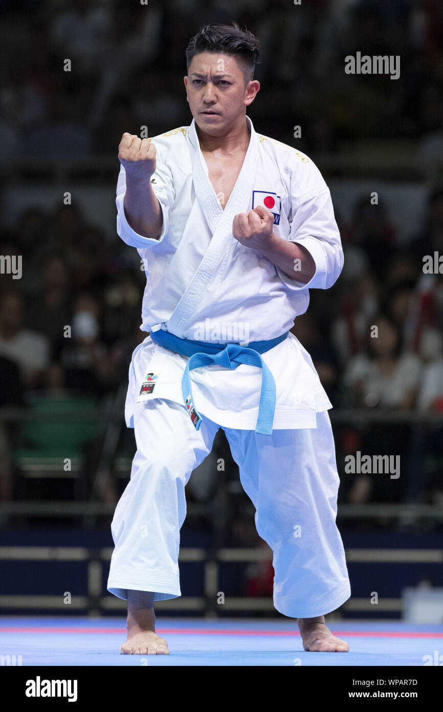 Tokyo, Japan. 8th Sep, 2019. Ryo Kiyuna of Japan competes for a gold ...