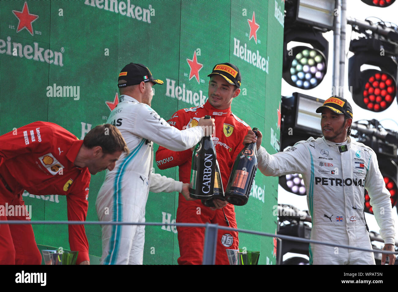 Monza, Italy. 8th September 2019; Autodromo Nazionale, Monza, Italy ...