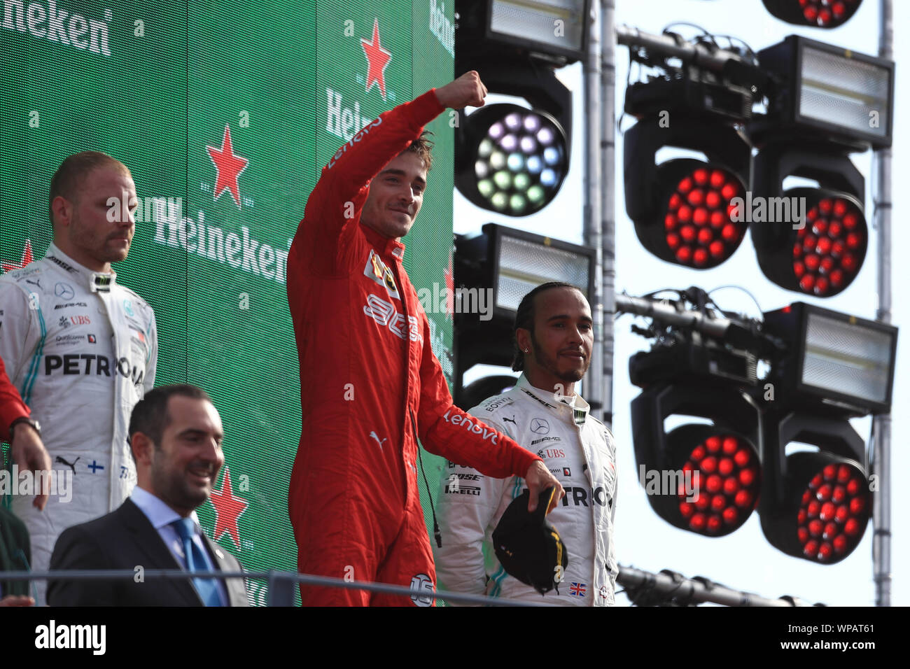 Monza, Italy. 8th September 2019; Autodromo Nazionale, Monza, Italy ...