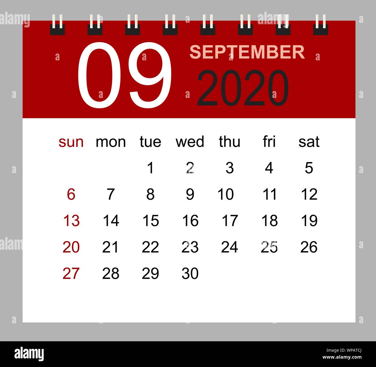 Calendar vector hi-res stock photography and images - Alamy