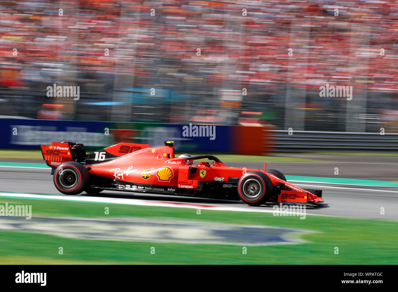 Charles leclerc 2019 monza hi-res stock photography and images - Alamy
