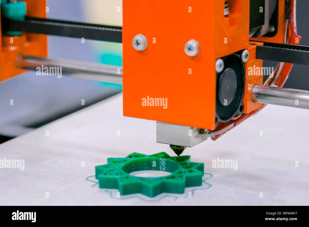 3D printer during work Stock Photo - Alamy