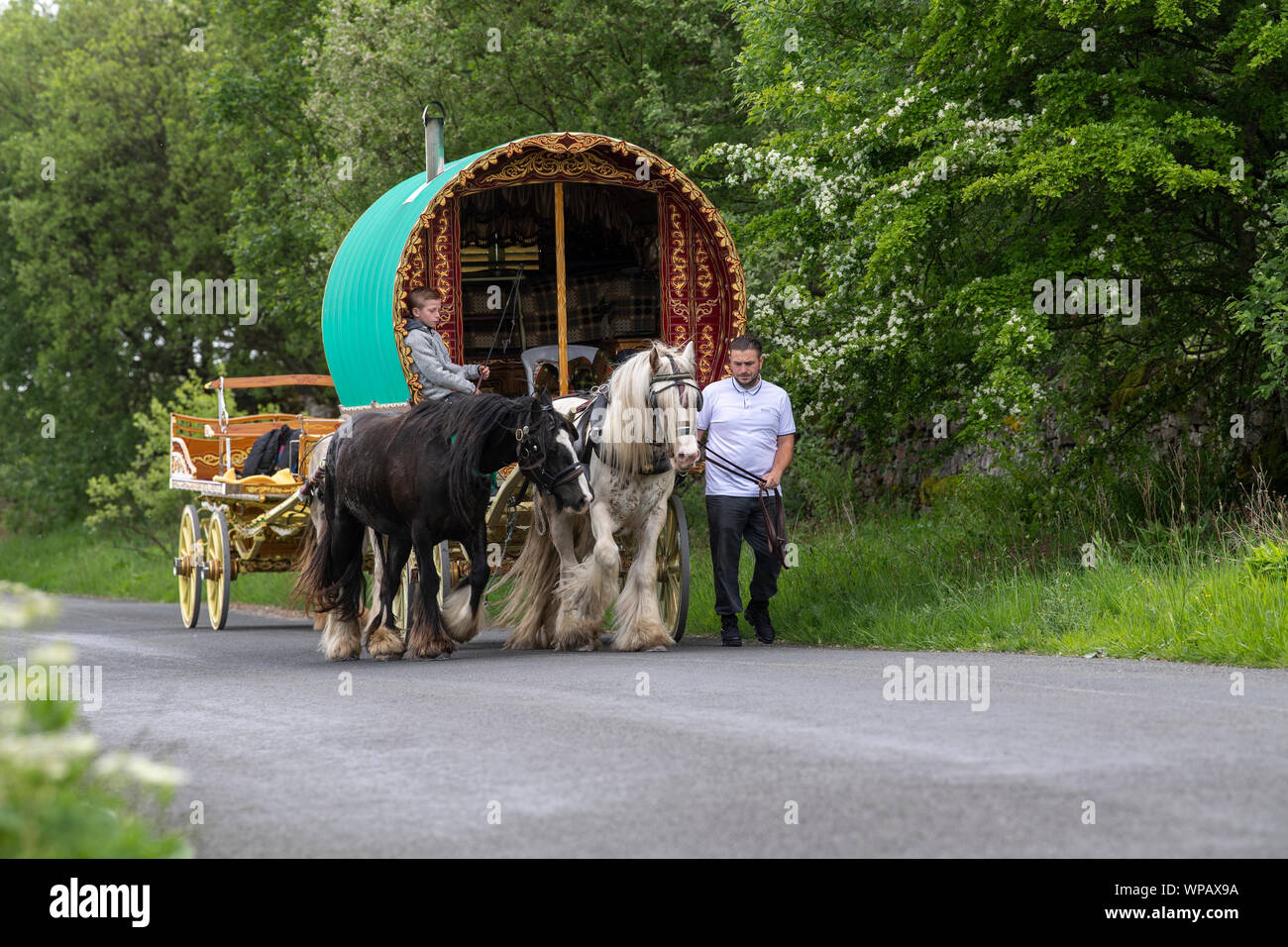 Gypsy caravan uk hi-res stock photography and images - Alamy