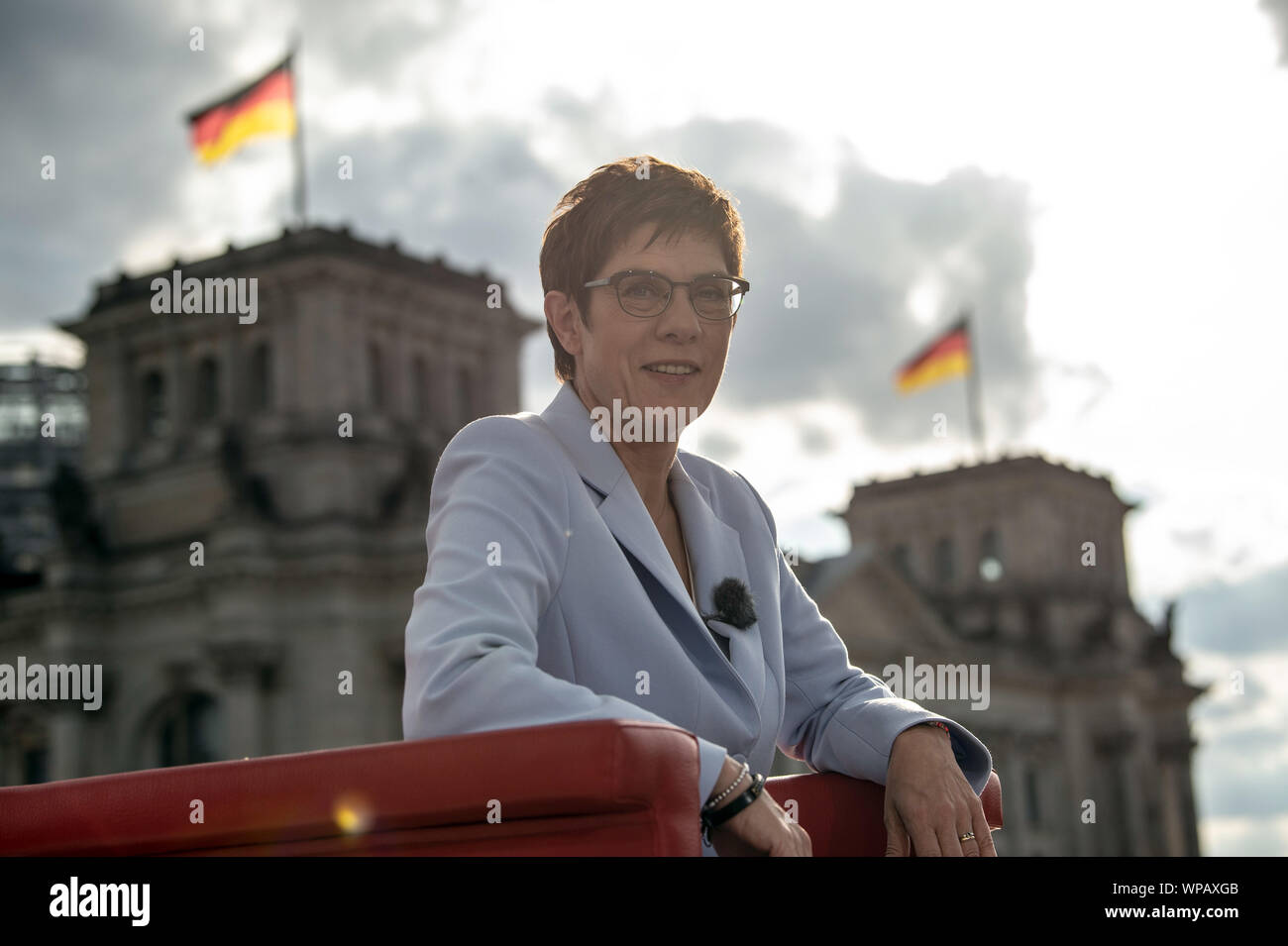 Berlin, Germany. 08th Sep, 2019. CDU Chairwoman Annegret Kramp ...