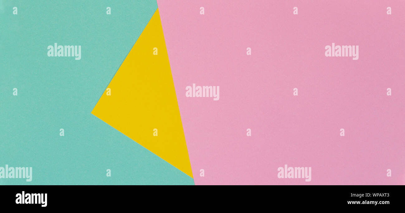 Pastel pink, yellow and light green color paper texture background ...