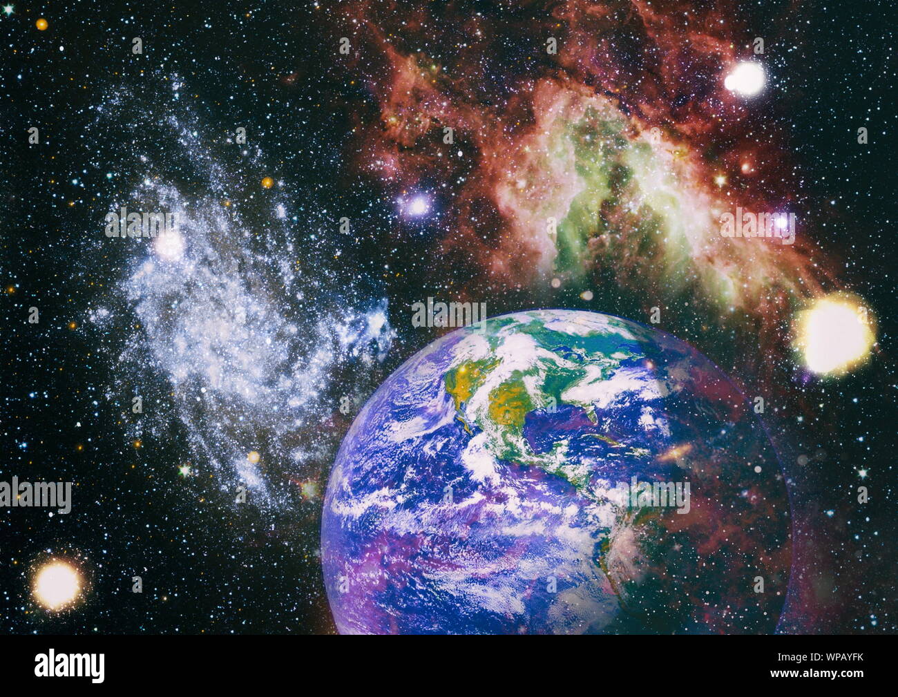 Earth Sun Space Desktop
