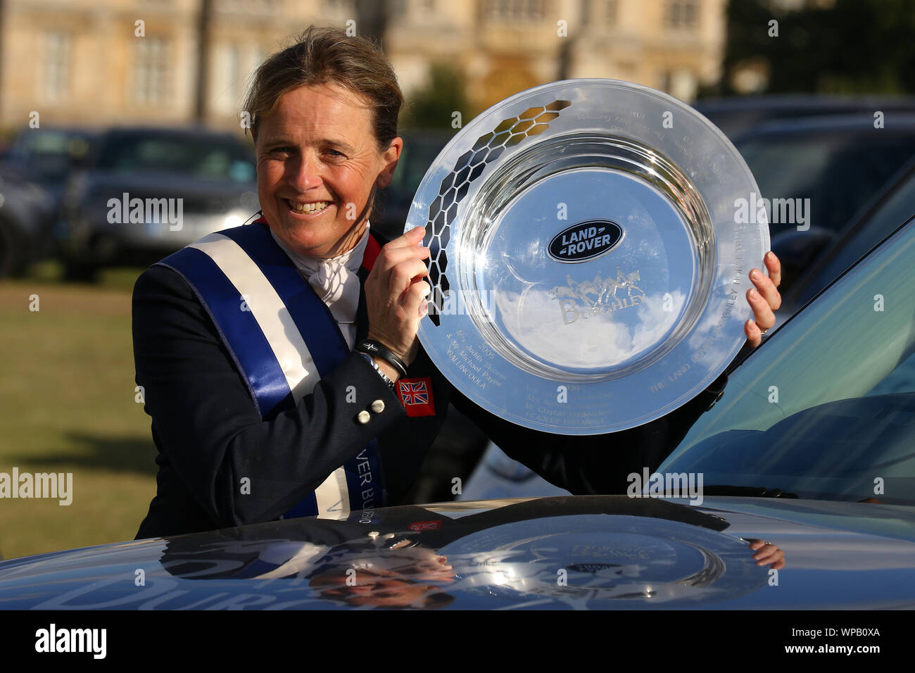 Pippa Funnell - Wins Burghley Horse Trials 2019 Stock Photo - Alamy