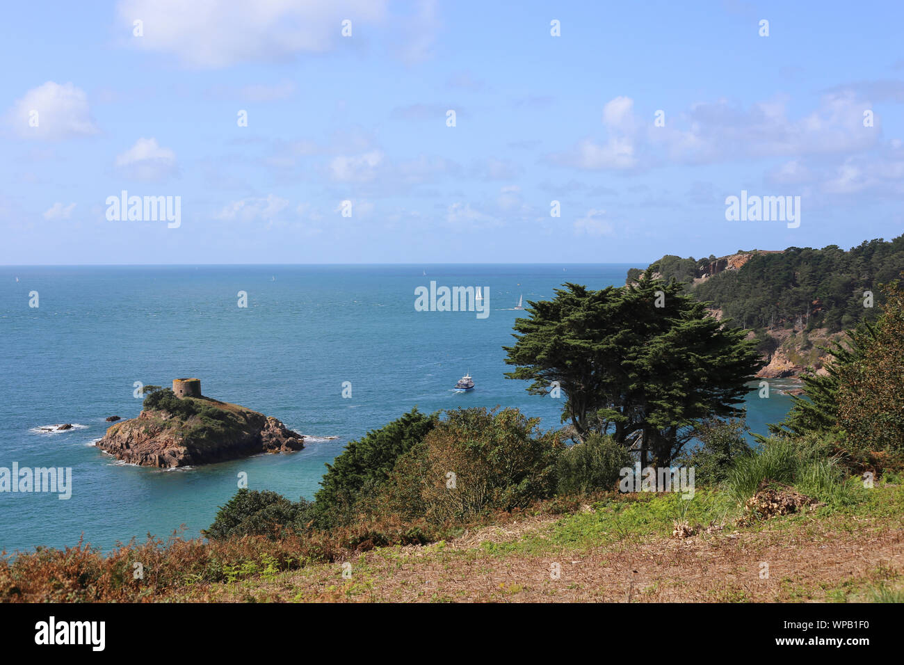 Portelet bay jersey channel islands hi-res stock photography and images ...