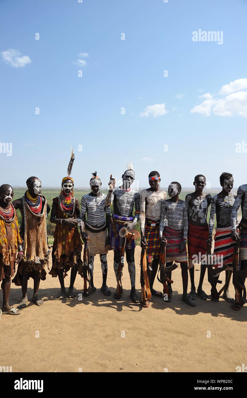 The Karo tribe Stock Photo - Alamy