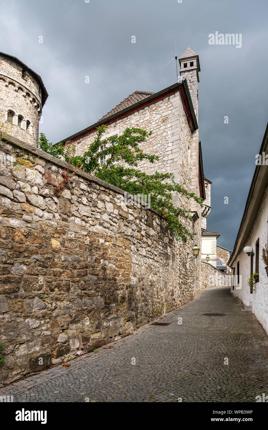 Stolberg Castle in Stolberg's Old Town, Germany Stock Photo - Alamy