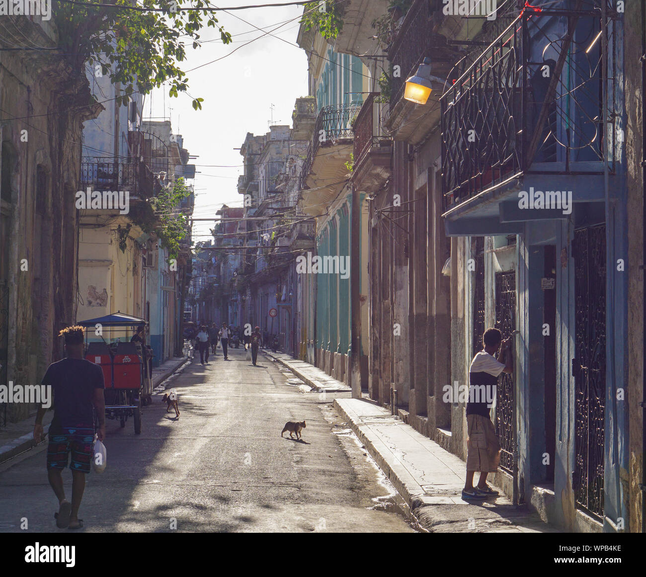 A street in Cuba Stock Photo - Alamy