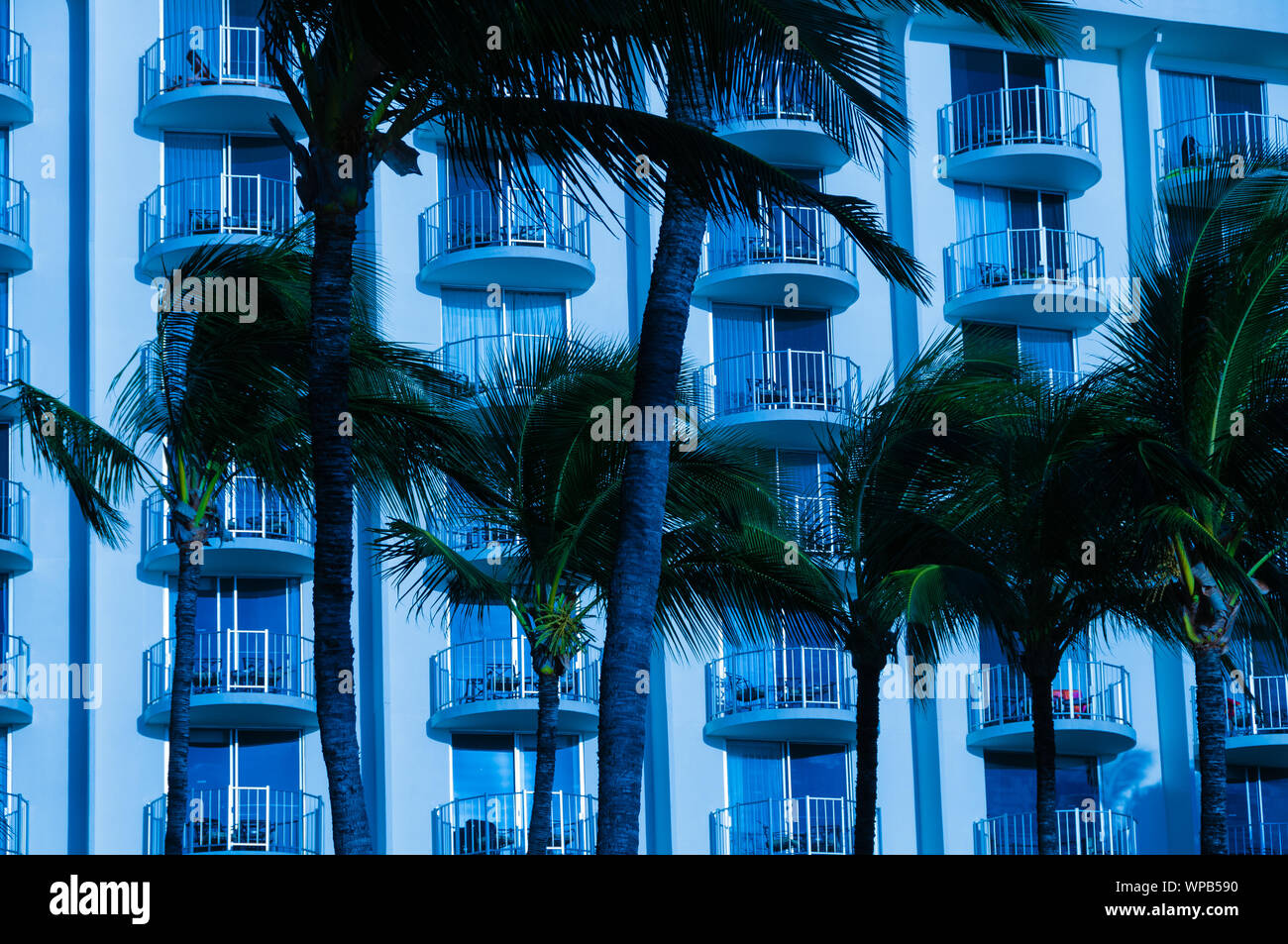 The Westin Resort at sunset on the island of Maui in Hawaii, USA Stock ...
