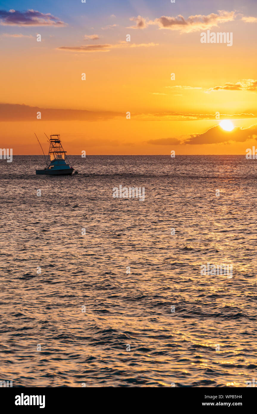 Sport fishing boat flying bridge hi-res stock photography and images ...