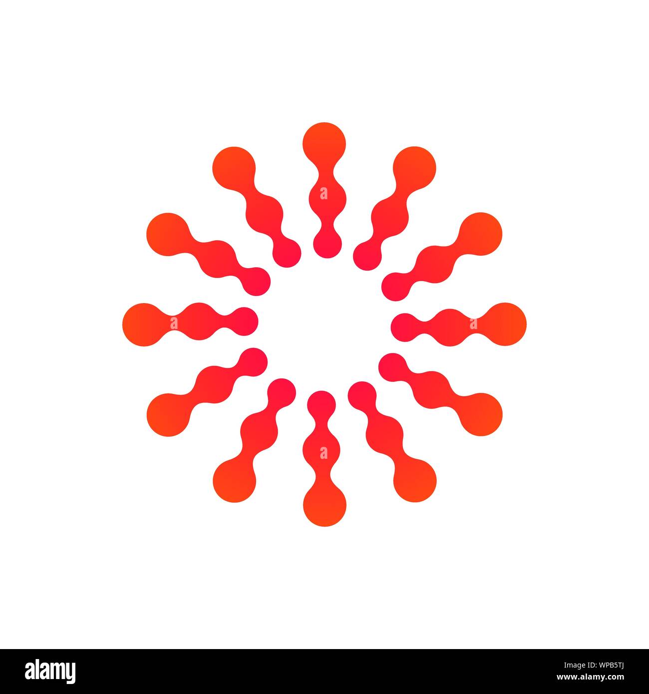 Sunset on hot day Cut Out Stock Images & Pictures - Alamy