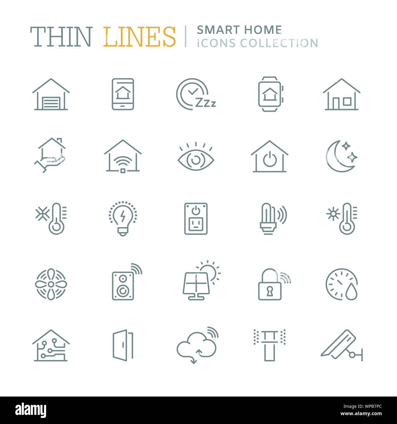 Smart home app remote Cut Out Stock Images & Pictures - Alamy