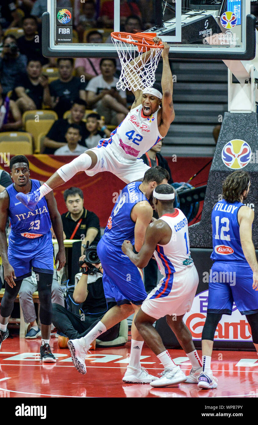 Puerto rico basketball jump hi-res stock photography and images - Alamy