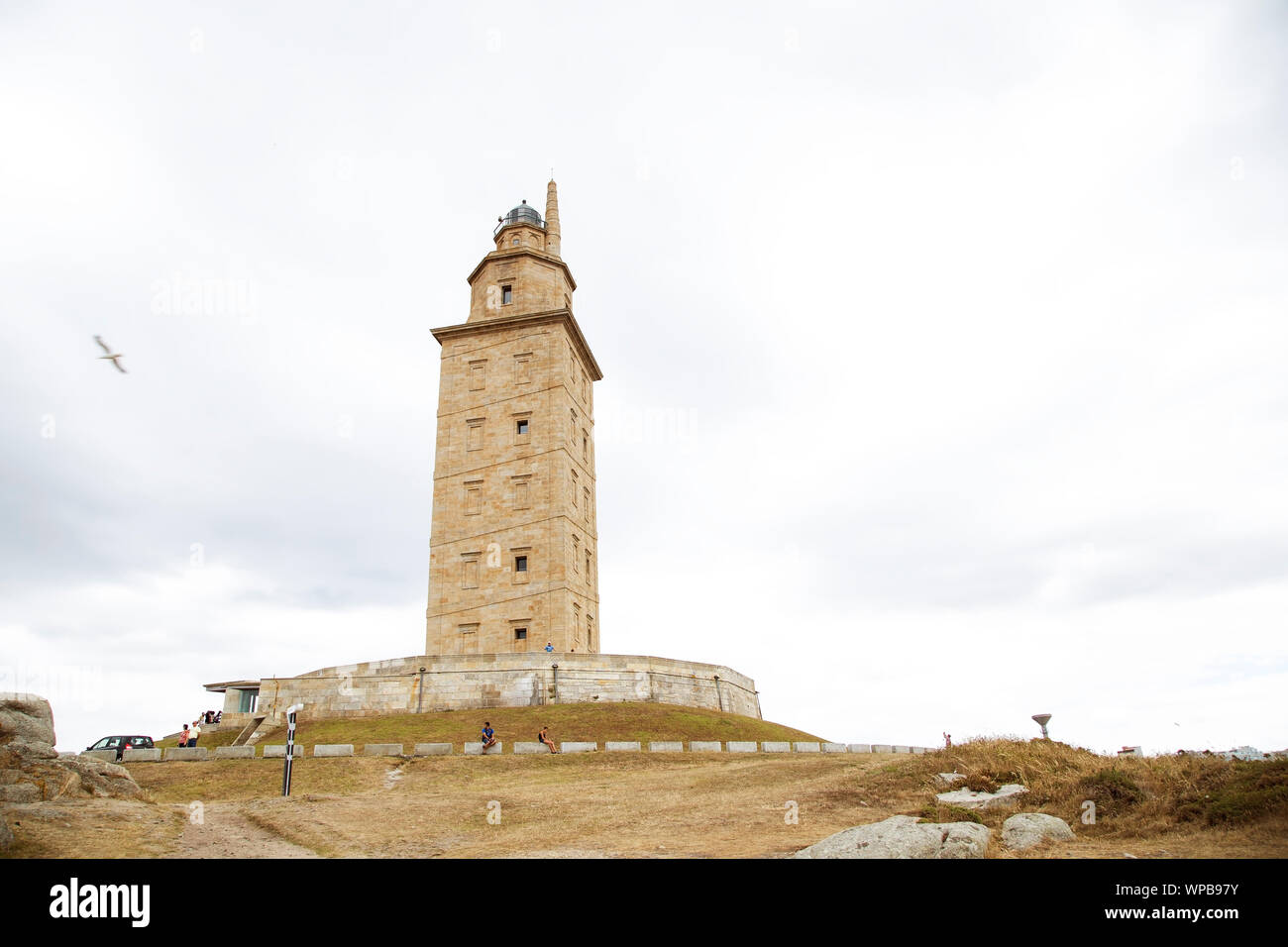 Tower hercules ancient roman lighthouse hi-res stock photography and ...