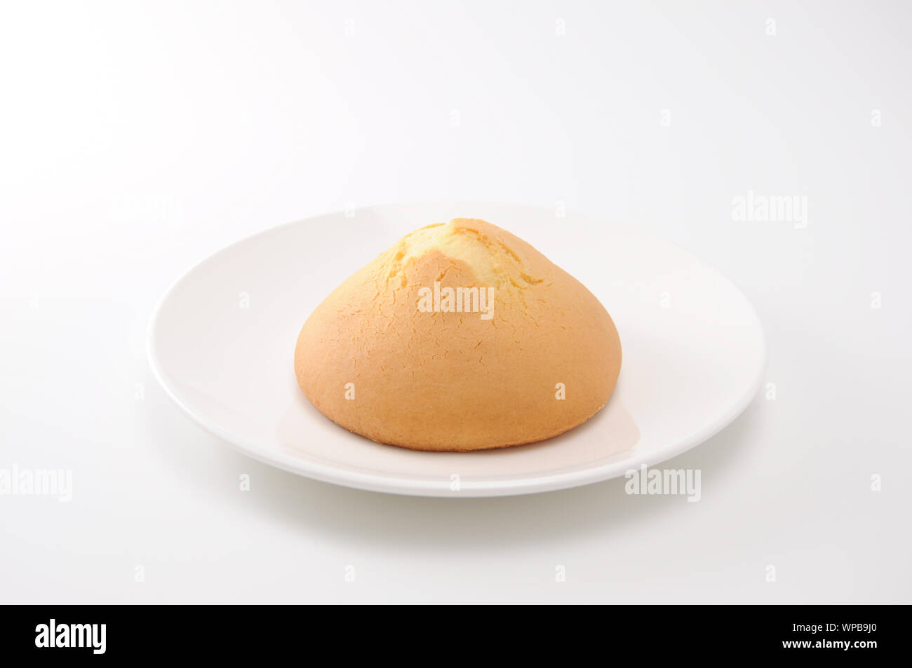 amashoku japanese biscuit scone bread on plate isolated on white ...